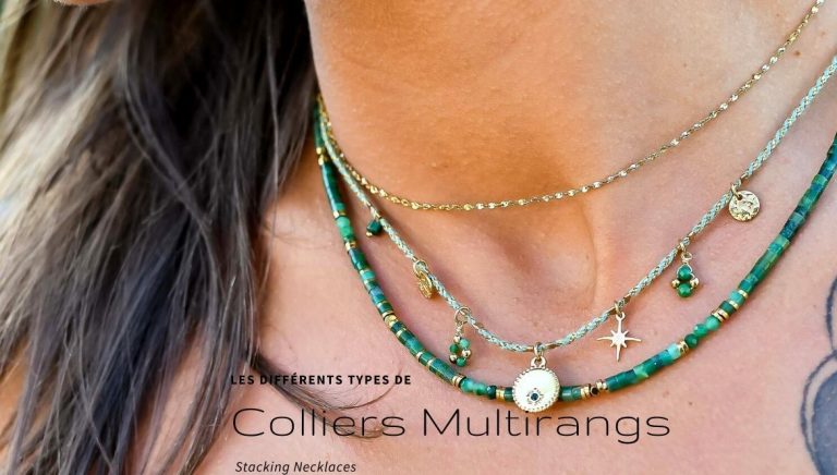 Les différents types de colliers multirangs | Zosha Collection